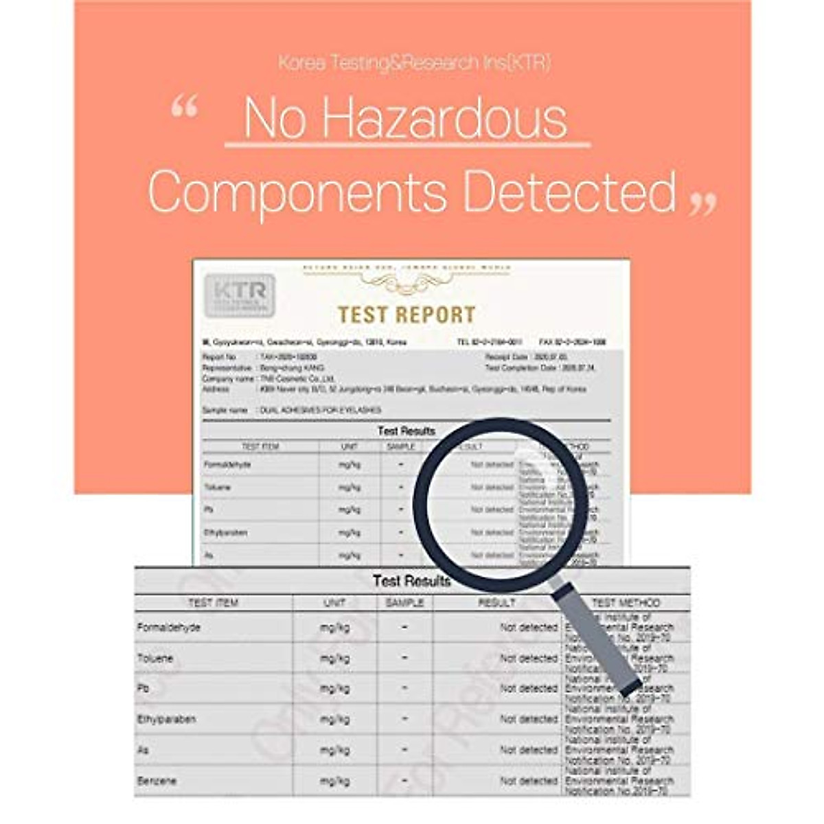 Premium Fast Drying and Strong Adhesives for Strip 3D False Eyelashes 7g / Net 0.25 OZ for Reusable and Dramatic Full Look with Cruelty Free and Latex Free, Formaldehyde Free with ISO (1 Pack)