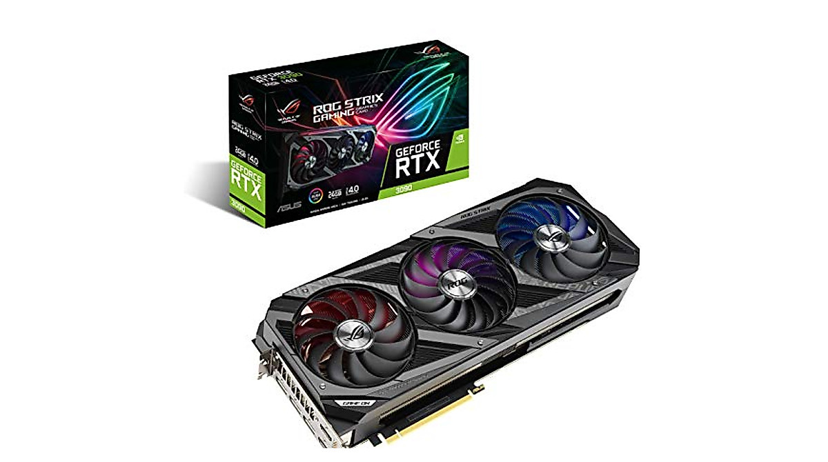 ASUS ROG STRIX NVIDIA GeForce RTX 3090 Gaming Graphics Card- PCIe 4.0 ...