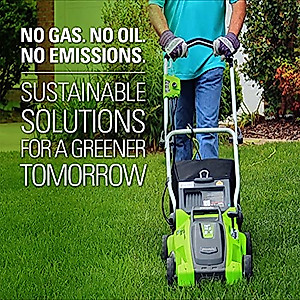 Greenworks 10 Amp 16-inch Corded Mower, 25142