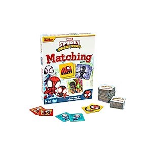 Wonder Forge Marvel Spidey & His Amazing Friends Matching | Build Focus and Memory with Fun Superheroes | Features Favorite Marvel Characters | Ages 3+