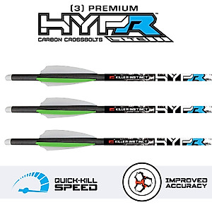 Killer Instinct Burner 415 Crossbow Package. The Burner 415 Shoots a Heart Stopping 415 FPS, Packing a Whopping 141 Foot Pounds of Kinetic Energy, All Released with a 3.5 Precision Grade Trigger.