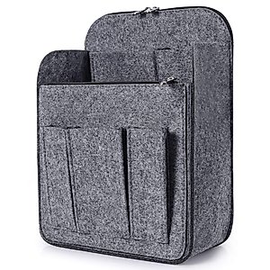 Yoillione Felt Backpack Organizer Insert for Women and Men, Large Travel Rucksack Insert with High Capacity, Lightweight Bag Organizer with Zipper Pockets