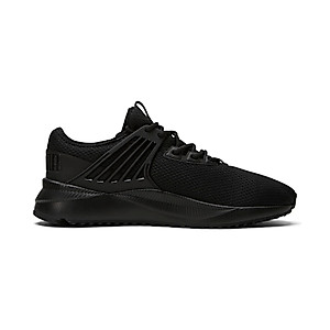 PUMA Mens Pacer Future Sneaker, PUMA Mens Black-PUMA Mens Black- Black, 9
