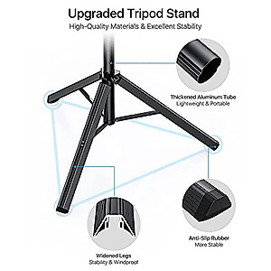 NEXBOOM Phone Tripod - 66" [Stable & Portable] Phone Tripod Stand with Remote, Travel Tripod Compatible with iPhone 14 Pro Max 13 12,Samsung S22/ Camera/GoPro/Video Recording