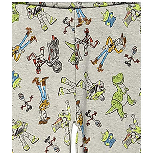 Amazon Essentials Disney | Marvel | Star Wars Toddler Boys' Pajama Set (Previously Spotted Zebra), Pack of 2, Toy Story Friends, 4T