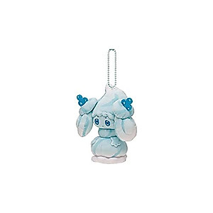 Pokemon Center Alcremie Mawhip A La Mode Mint Blue 6 Inch Keychain Plush