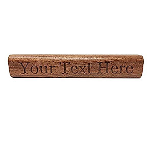 Smokeware Customized Mahogany Replacement Handle for Big Green Egg