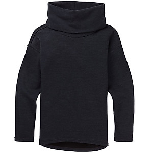 Burton Womens Ellmore Pullover, True Black Heather New, X-Small