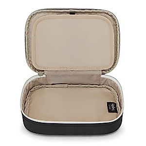 Kipling Women's 100 Pens Printed Case, Accessories, Art Supplies, Makeup, Travel Organizer, True Black Fun