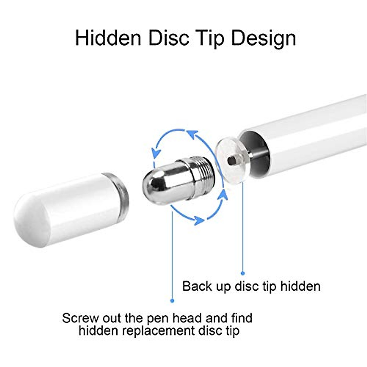 ORIbox Stylus Pens for Touch Screens,Stylus Pen for iPad,iPad Pro,iPad Air,iPhone,Android,Tablet,Samsung,HTC,Fire Tablet,Stylus Pencil,All Capacitive Touch Screen Device