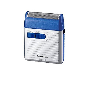 Panasonic Men's Shaver for Traveler ES-RS10-A Blue | DC3V (2 x AA Alkaline) (Japan Model)