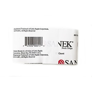 Sanek Neck Strips One Pack Of 60 Strips