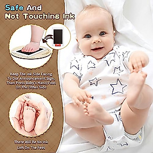 ZIEYOMI Baby Announcement Sign, Hello World Newborn Sign, Wooden Baby Name Sign for Nursery, Birth Announcement Sign for Hospital, Welcome Baby Sign Announcement Board for Photo Prop Baby Shower