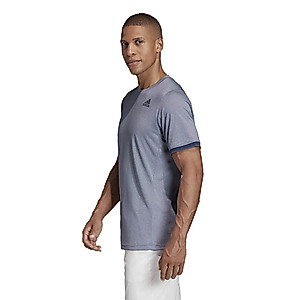 adidas Men's Tennis Freelift Tee Tech Indigo Large