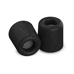 COMPLY Isolation Plus Memory Foam Replacement Earbud Tips for Sennheiser Momentum Earphones with Noise Reduction, WaxGuard, and Secure Fit (Small, 3 Pairs)
