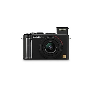 Panasonic DMC-LX3 10.1MP Digital Camera with 24mm Wide Angle MEGA Optical Image Stabilized Zoom (Black)