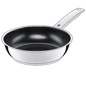WMF Frying Pan Coated Ø 20 cm Devil Pouring Rim Stainless Steel Handle Cromargan® Stainless Steel Ceradur Suitable for Induction Hand Wash