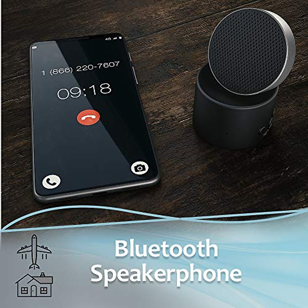 LectroFan Micro2 Non-Looping Sound Machine and Stereo Bluetooth Speaker with White Noise, Fan, and Ocean Sounds for Sleep, Relaxation, Privacy, Study, and Audio Streaming