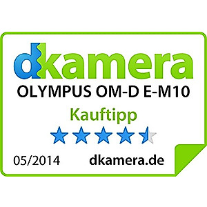 Olympus OM-D E-M5 16MP Live MOS Interchangeable Lens Camera with 3.0-Inch Tilting OLED Touchscreen [Body Only] (Black) - International Version (No Warranty)