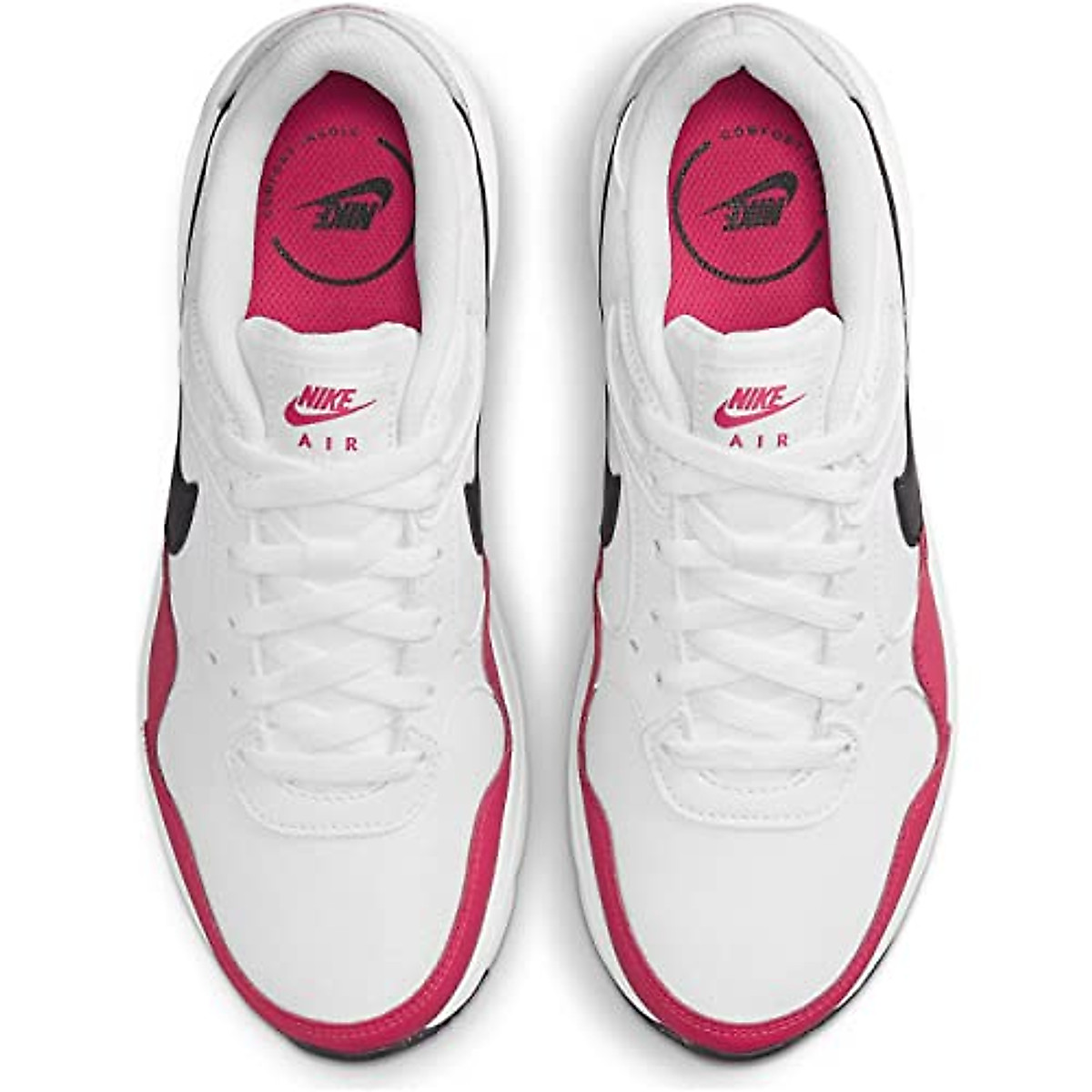 Nike Women's Air Max SC White/Black-Rush Pink (CW4554 106) - 8