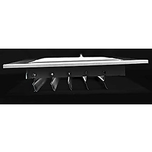 Air Flow Decor 10"x 6" HVAC Vent Cover | 2-Way Steel Air Vent Covers for Wall, Sidewall and Ceiling | Air Supply Register Vents Cover, White (Screws Included) | Outside Dimensions: 11.75" W X 7.75" H