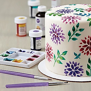 Wilton Cake Decorating Tools 5-Piece Brush Set, Synthetic bristles