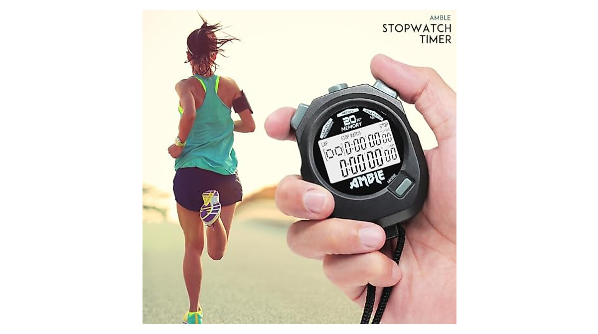 Amble Stopwatch & Timer: Accurate Timing for Coaches