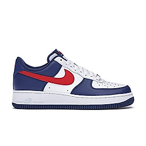 Nike Men's Shoes Air Force 1 '07 Low USA CZ9164-100 (Numeric_10_Point_5)