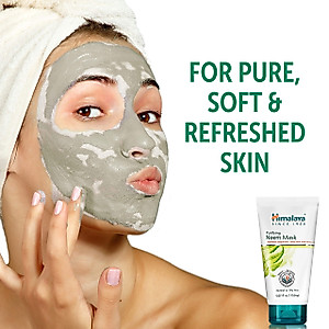 Himalaya Purifying Neem Mask for Deep Cleaning, to Reduce Acne & Leave a Clean, Clear Complexion, 5.07 oz