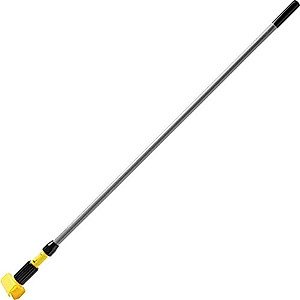 Rubbermaid Commercial Products Gripper Wet Mop Handle, 54-Inch Fiberglass, Heavy Duty Mop for Industrial/Household Floor Cleaning, Quick Change Mop Head