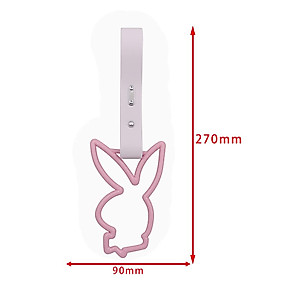 Playboy Bunny Shaped PINK JDM TSURIKAWA Subway Bus Handle Strap Charm Drift