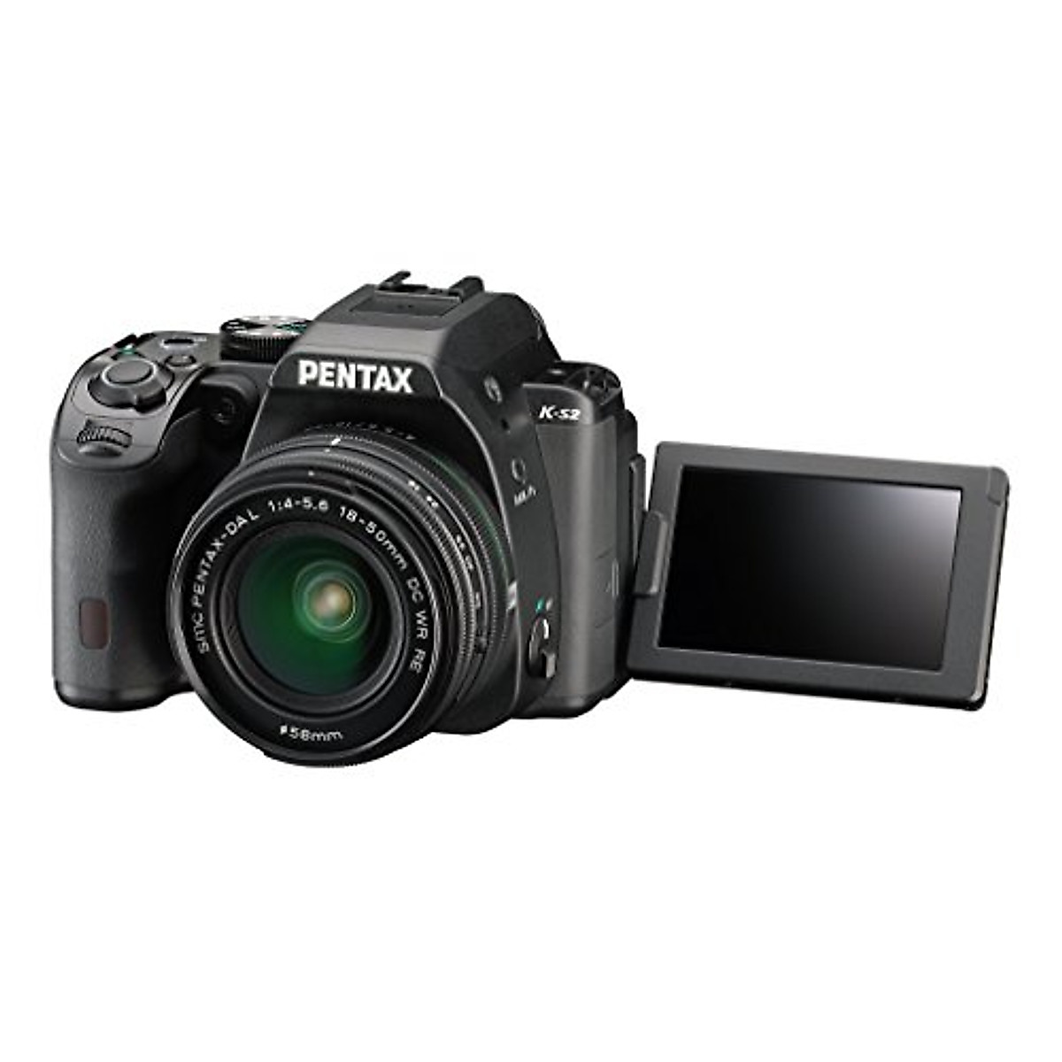 Pentax K-S2 20MP DSLR Two Lens Kit w/ 18-50mm WR & 50-200mm WR (Black)