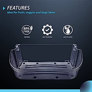 CarterTM Refrigerator Door Bin Replacement Part 240356402 - Compatible with Frigidaire, Crosley, Gibson, Westinghouse and Kelvinator