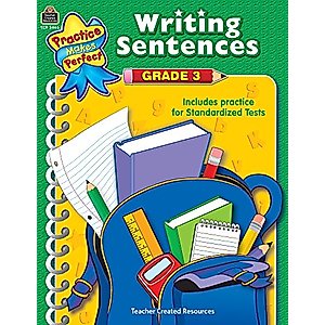 Writing Sentences Grade 3