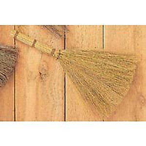6 inch Natural Straw Mini Craft Brooms 12 Pieces