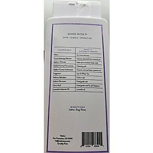 Native Body Wash Contains Naturally Derived Ingredients | For Women & Men, Sulfate, Paraben, & Dye Free Leaving Skin Soft and Hydrating | Lilac & White Tea 18 oz - 2 Pk