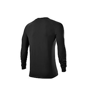 EvoShield mens Winter Ball Shirt, Black, Large US