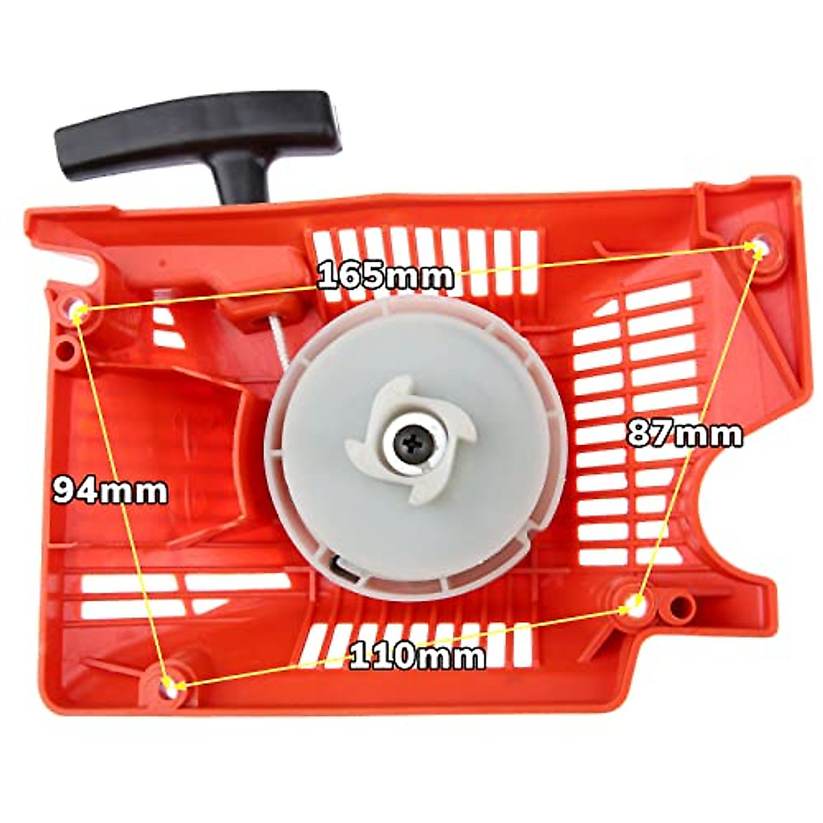 45cc 52cc 58cc Chainsaw Parts Single Recoil Pull Starter Assembly Chainsaw Spares for Chinese chainsaw 4500/5200/5800