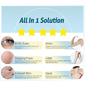 AITINIA Ice Roller Face Roller Massager for Puffiness Relief Pain and Minor Injury Beauty Products to Tighten Pores Whiten Skin