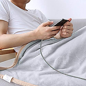 Quickeep Lightning Cable 10ft 90 Degree iPhone Charger 3 Pack Right Angle iPhone Charging Cable Durable Nylon Braided Sync Fast Charger Cord Compatible with iPhone 14/13/12/11/Xs/XR X/8/7 (Silver)