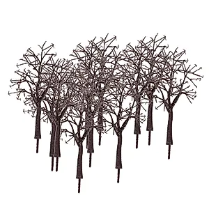 Menolana 10 Autumn Model Trees Trunk Train Park Scenery Layout 12cm