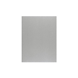 Silver Metallic Paper - 100-Pack Silver Shimmer Paper, Paper Crafting Supplies, Perfect for Flower Making, Ticket, Invitation, Stationery, Scrapbook Use, Printer Friendly, 120 GSM, 8.5 x 11 Inches