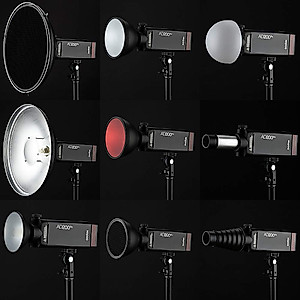 GODOX AD200 Pro AD200Pro 200Ws 2.4G Flash Strobe, Speedlight 1/8000s HSS, 500 Full Power Flashes, 0.01-1.8s Recycling, 2900mAh Battery, Bare Bulb/Speedlite Fresnel Flash Head, Pocket Flash Monolight