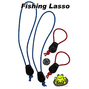 Orin Briant Fishing Lasso by Stick Jacket - Comes in Short or Long; Manage your fishing gear, bundle rods, pair two piece rods, secure rod covers, tangle free cables, extension cords and rope. (Short)