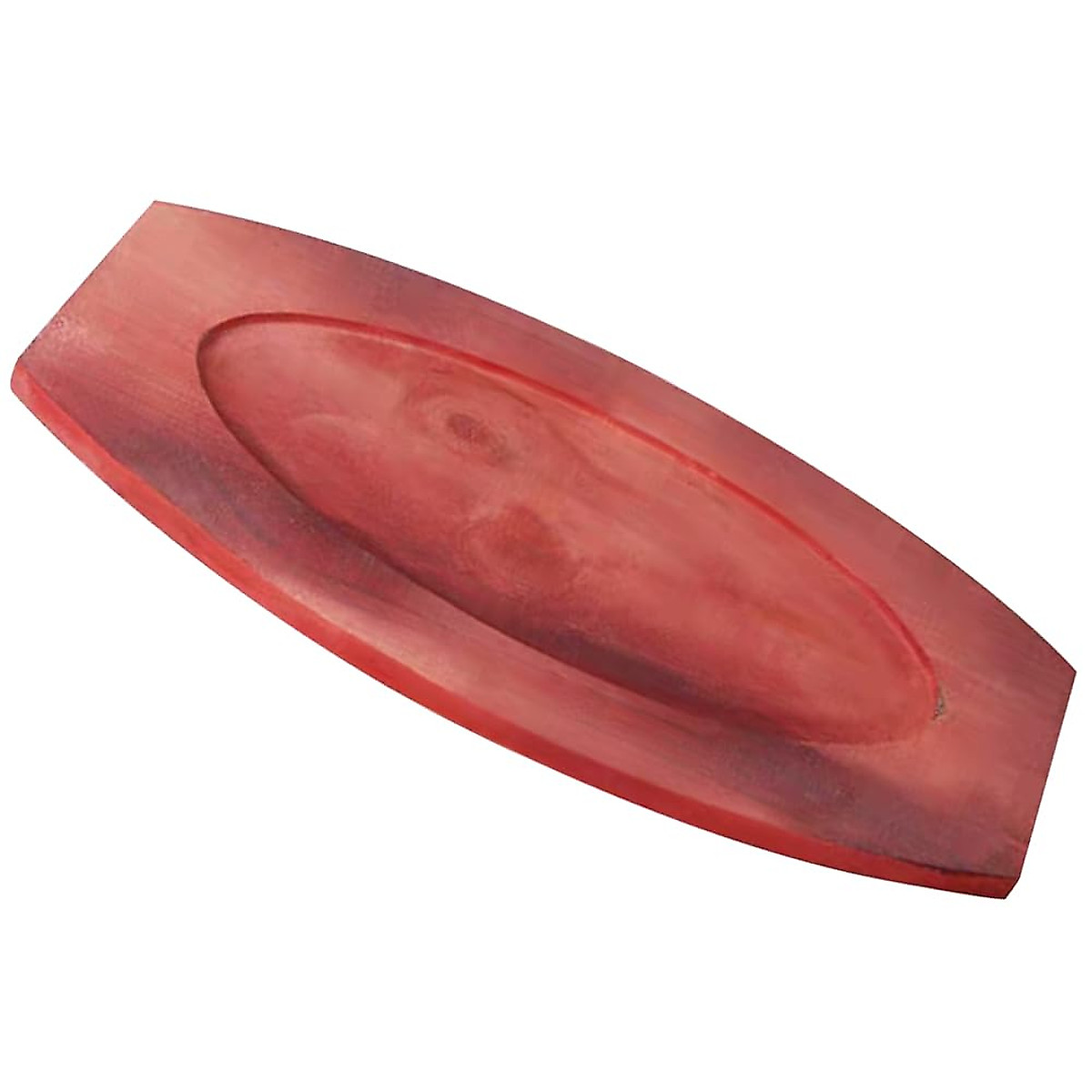 LOGOFUN Roasting Fry Pan Baseplate Grill Pan Reusable Cooking Pan Fish Serving Tray Square Cast Iron Grill Pan for Kitchen Supplies