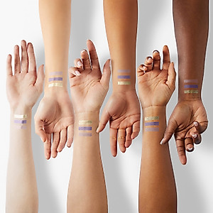 LUXAZA 3PCS Cream Eyeshadow Stick,Neutral Eye Shadow Sticks Makeup Pencil For Eyes,Eye Brightener Stick Highlighter Makeup,Waterproof & Long Lasting Shadow Stick And Eyeliner Pen Set