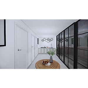 Barn Homes Prefabricated House with Bathroom and Kitchen, 20ft, Guest House, Tiny House, Mobile House, Modular Homes, Container Homes, Cabin Prefab, Tiny House to Live in (20FT)