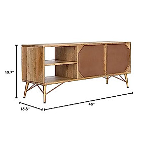 SAFAVIEH Couture Collection Wendy Natural Wood Sideboard