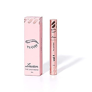 Liaison Lash Bond Eyelash Growth Serum - Natural Peptide Lash Boost & Enhancer for Longer, Fuller, & Thicker Lashes - Vegan, Cruelty Free, Paraben Free, Talc Free & Irritation Free Formula