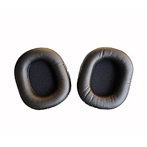 Replacement Ear Pads Cushion Repair Parts Compatible with Audio Technica ATH-SX1 ATH-SX1a ATH-PRO5V ATH-PRO5MK2 ATH-BPHS1 Headset (Black)